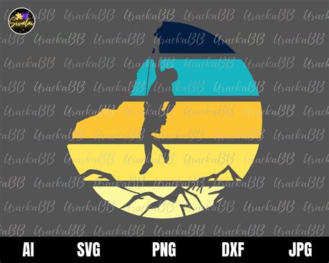 Climbing SVG Mountain Climbing Svg Mountain Svg Forest Svg Etsy