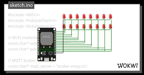 Publish Mqtt Copy Wokwi Esp32 Stm32 Arduino Simulator
