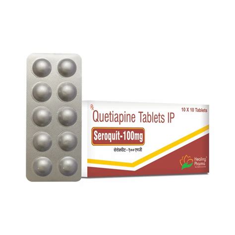 Quetiapine 100mg Tablets At ₹ 100stripe Quetiapine Tablet In