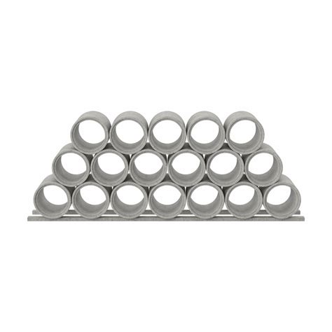 Concrete Pipes Stack 3d Model Turbosquid 1991265