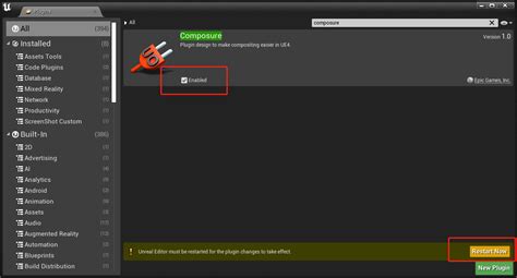 【ue4】使用composure插件在场景或ui中实时显示cinecamera画面 爱代码爱编程