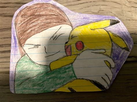Hugging Pikachu By Haros98 On Deviantart
