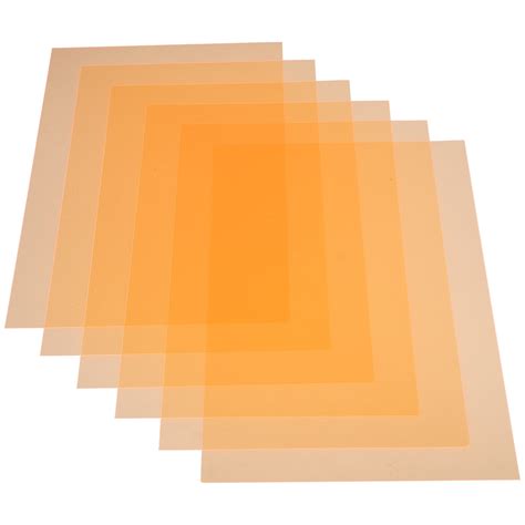 Stobok 6pcs Light Diffuser Sheet Colored Light Gels Colored Sheets Stobok 6pcs Light Diffuser Sheet Colored Light Gels Colored Sheets