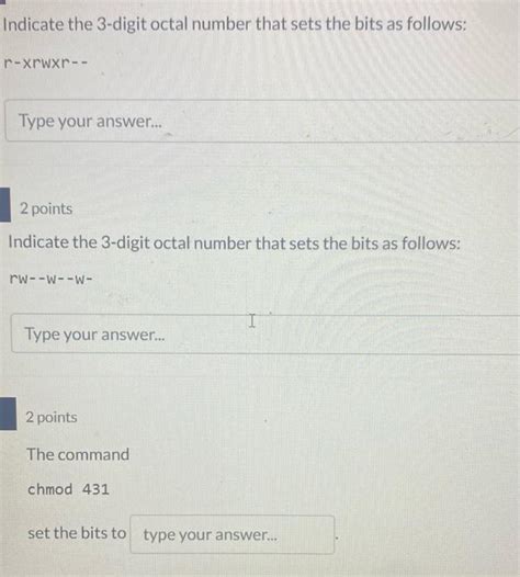 Solved For Each File Unix File Stores Their Read Write