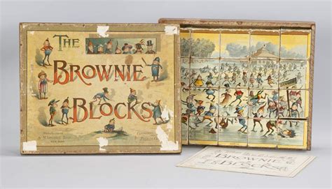 Mcloughlin Bros Parker Cox The Brownie Blocks Cottone Auctions