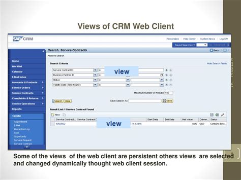 PPT SAP CRM Fundamentals SAP CRM Web UI PowerPoint Presentation Free Download ID 3213309