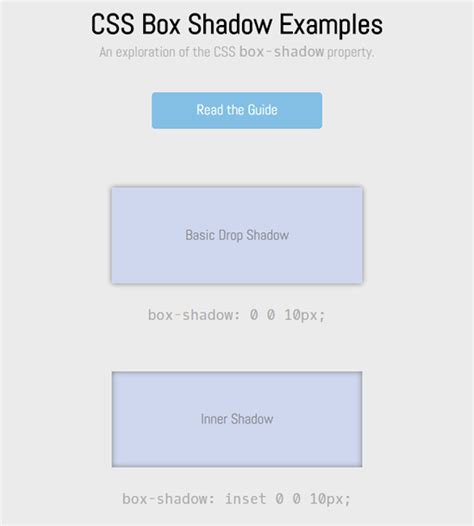 A Close Look At CSS Box Shadow
