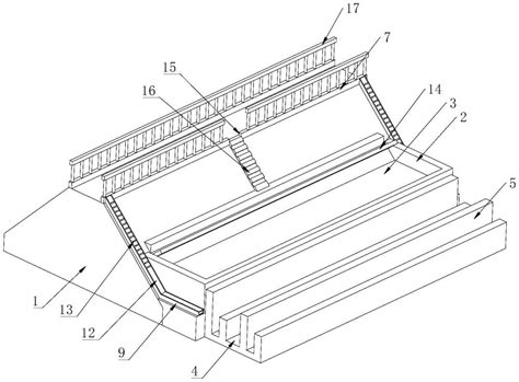 一种河道防洪堤结构的制作方法