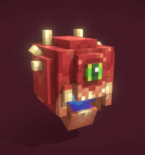 Cacodemon Doom Eternal Minecraft Model Tomfavier R