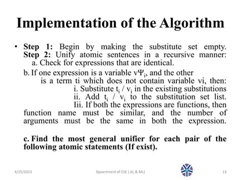 Aisession 22 Inference And Unificationpptx Programming Languages