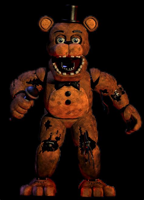 Image W Freddy Render Full Body Png Five Nights At Freddys Wikia