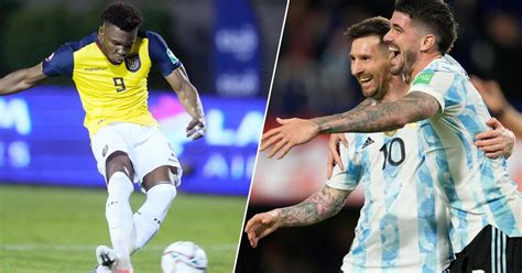 Аргентина посетит Эквадор в последнем матче квалификации перед чемпионатом мира время