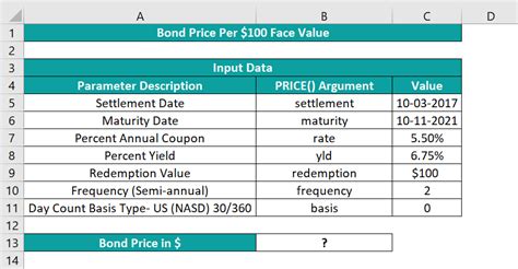 price function in excel formula examples how to use