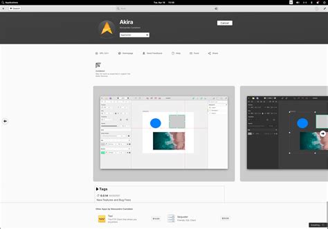 rearrangement of application page · issue 2018 · elementary appcenter