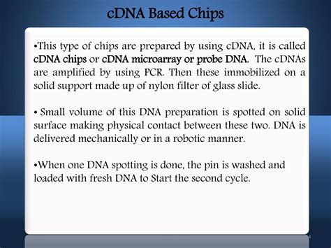 Microarray Dna And Snp Microarray Pptx Chemistry Science