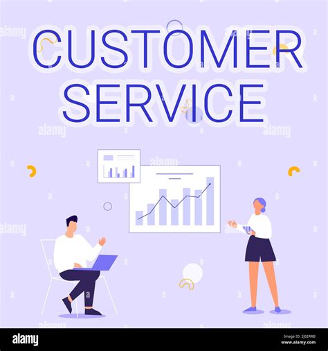 Hand Writing Sign Customer Service Word Written On Process Of Ensuring Client Satisfaction With