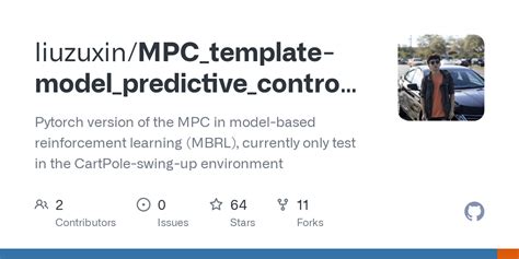 github liuzuxin mpc template model predictive control for