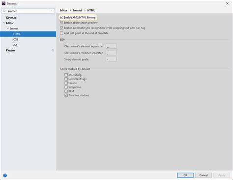 emmet not working since upgrade since storm 2020 3 ides support
