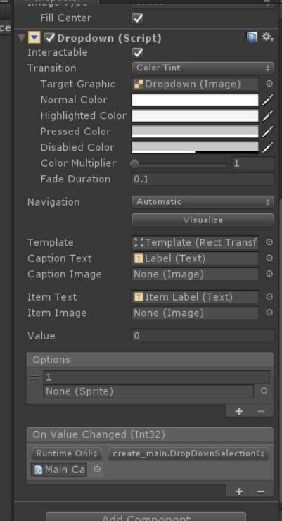 unity dropdown ui使用方法简介 技术家园 原创博客