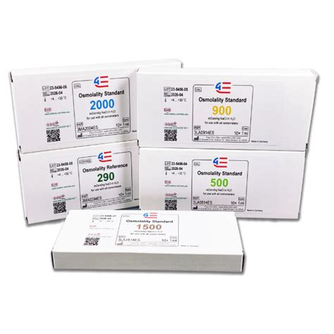 4es Scientific Osmometer Calibration Standard