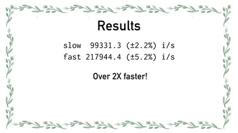 Writing Fast Ruby Speaker Deck