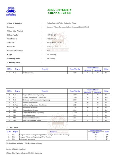 pandian saraswathi yadav engineering college pdf academic degree