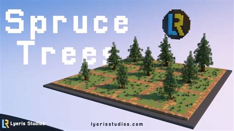 Free Spruce Trees Minecraft Map