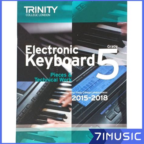 Trinity Electronic Keyboard Grade 5 2015 2018 Shopee Malaysia