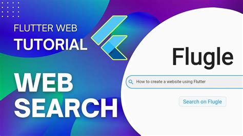 Create A Web Search Engine With Flutter Flutter Web Tutorial