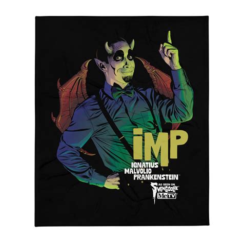 Imp Ignatius Malvolio Prankenstein™ Sven Squad™ Throw Blanket — Metv Mall