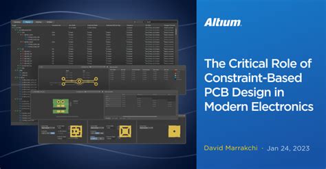 the critical role of constraint based pcb design in modern electronics