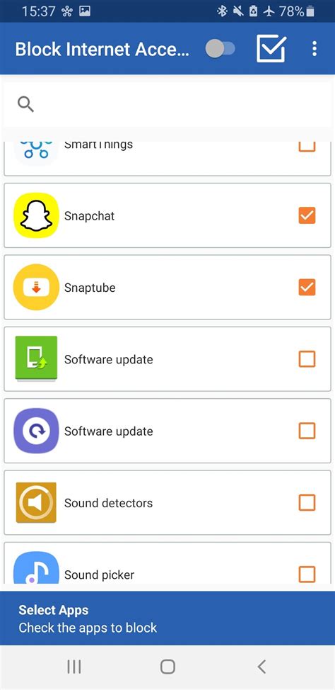 Net Blocker Block Internet Access For Apps Para Android Descargar