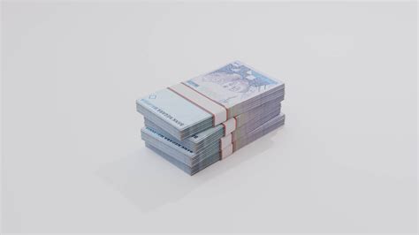 1 Malaysia Malaysian Ringgit Currency 3d Model By Arupsaha