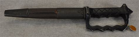 Australian Fighting Knife Aluminium D Guard 4 Point With Broken P1907