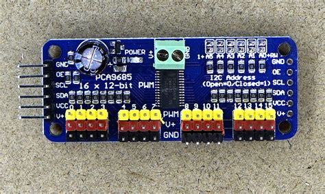 PCA Channel Bit PWM Servo Driver A D Electronics
