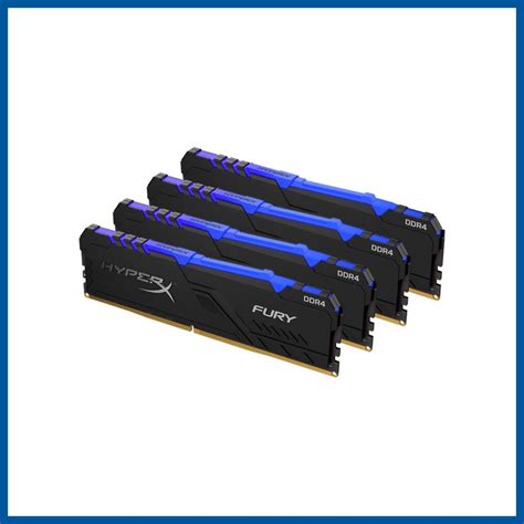 Hyperx Fury Rgb 4 X 8gb Ddr4 3600 Dimm 288 Pin Ram Hyperx Ddr4 Ddr4 Ram
