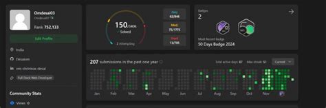 om desai on linkedin leetcode coding problemsolving softwareengineering 100daysofcode…