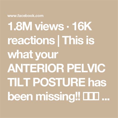 Anterior Pelvic Tilt Fix Artofit