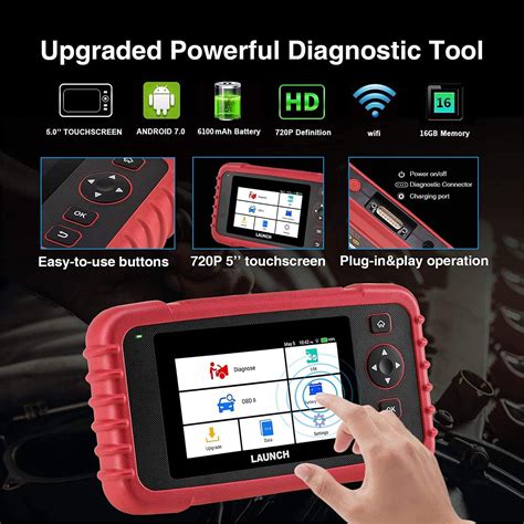 LAUNCH CRP123X OBD2 Scanner Diagnostic Code Reader CarRadio Ie