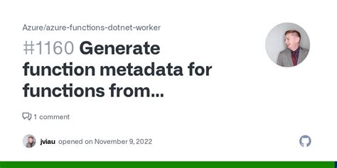Generate Function Metadata For Functions From Dependent Assemblies