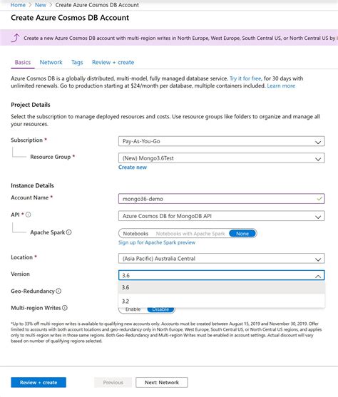 Azure Cosmos DBs API For MongoDB Now Supports Server Version Azure Cosmos DB Blog