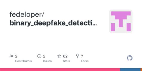 binary deepfake detection model py at main · fedeloper binary deepfake