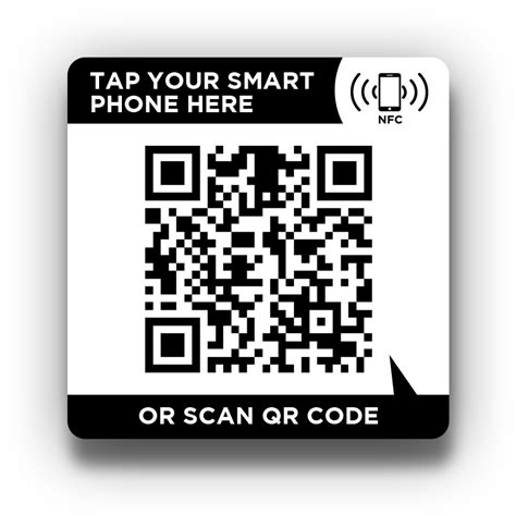 Set Of 20 Nfc And Qr Code Decal Nfc Solutions For You