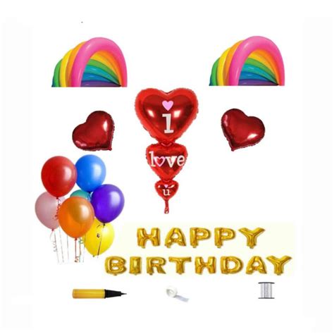 قیمت و خرید بادکنک پارتی لند تهران مدل هپی برت دی کد 4085 مجموعه 35 عددی