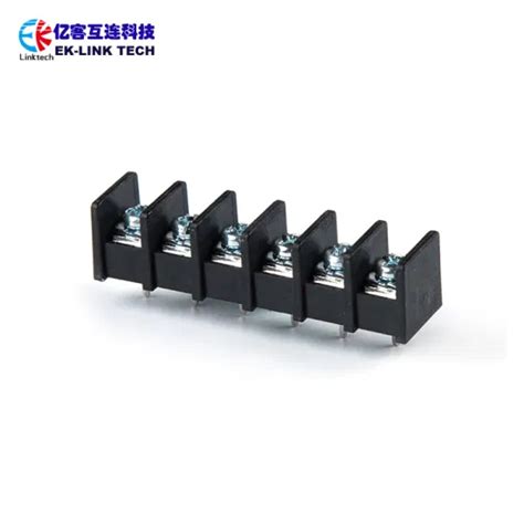 Pcb Type Barrier Terminal Block Waterproof Types Barrier Terminal Block Pitch 7 62mm Pcb