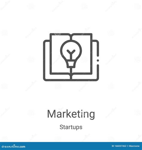 Marketing Icon Vector From Startups Collection Thin Line Marketing