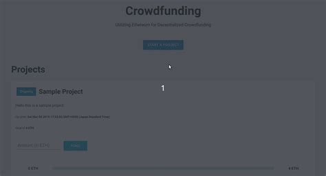 creating a simple crowdfunding dapp with ethereum solidity and vue js