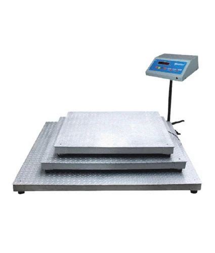 Mild Steel Load Cell Platform Scale At Piece In Tiruvarur ID