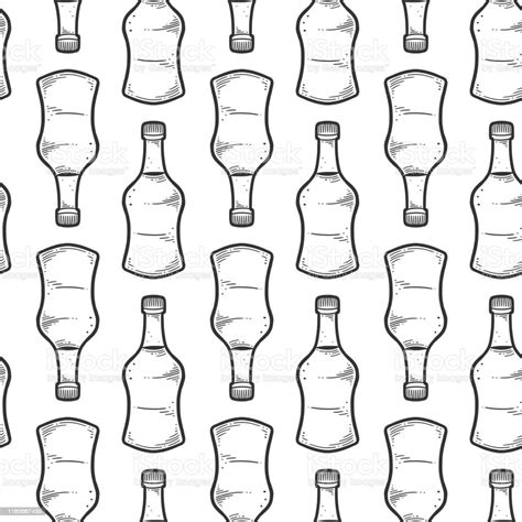 간장 병 낙서 및 스케치 스타일의 벡터 개념입니다 티셔츠 엽서에 인쇄하기 위한 손으로 그린 일러스트레이션 T 셔츠에 대한 스톡 벡터 아트 및 기타 이미지 Istock