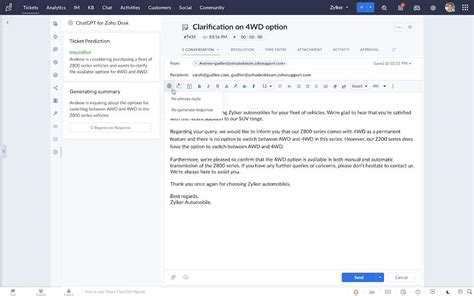 Zoho Integrates ChatGPT With Zia To Strengthen Generative AI Capabilities Kenya